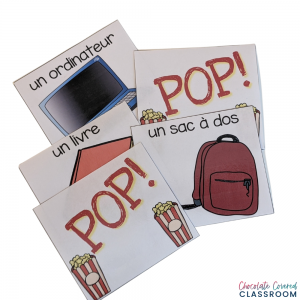 French School Supplies - 4 Steps to a Fun French Vocabulary Unit ...